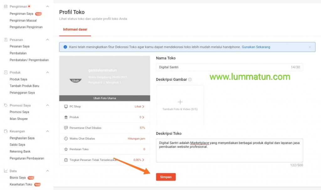 Cara Dekorasi Mengubah Tampilan Toko di Shopee Lewat Hp agar Lebih ...