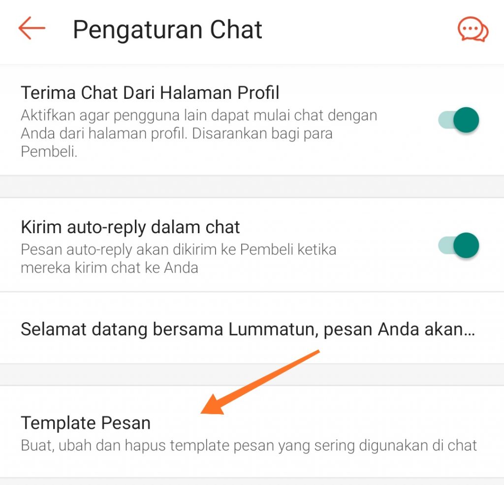 Cara Membuat Asisten Chat Faq Balasan Pesan Otomatis di Shopee ...